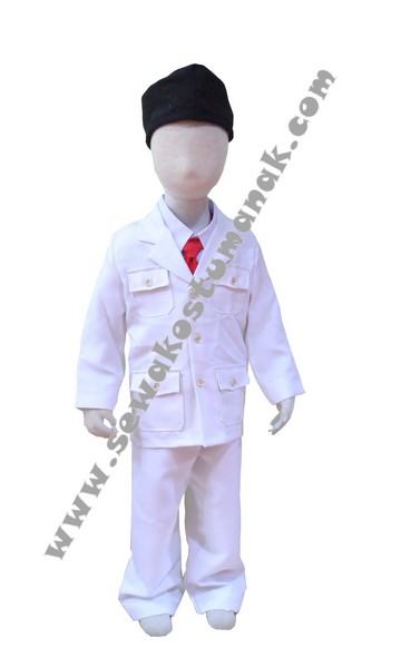 kostum pejuang | Baju pahlawan | Kostum pahlawan | Baju soekarno